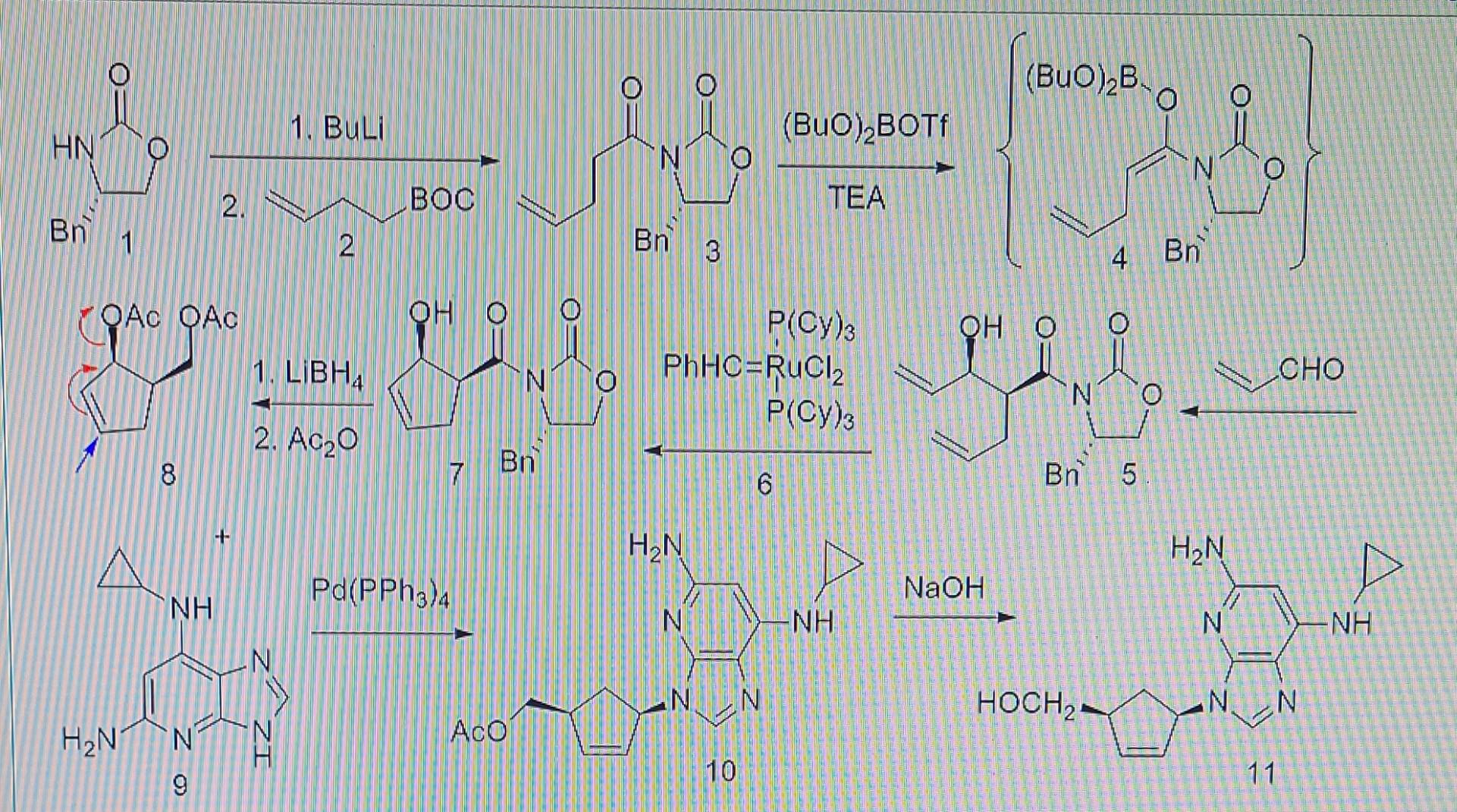 Solved can someone explain the synthesis of this drug called | Chegg.com