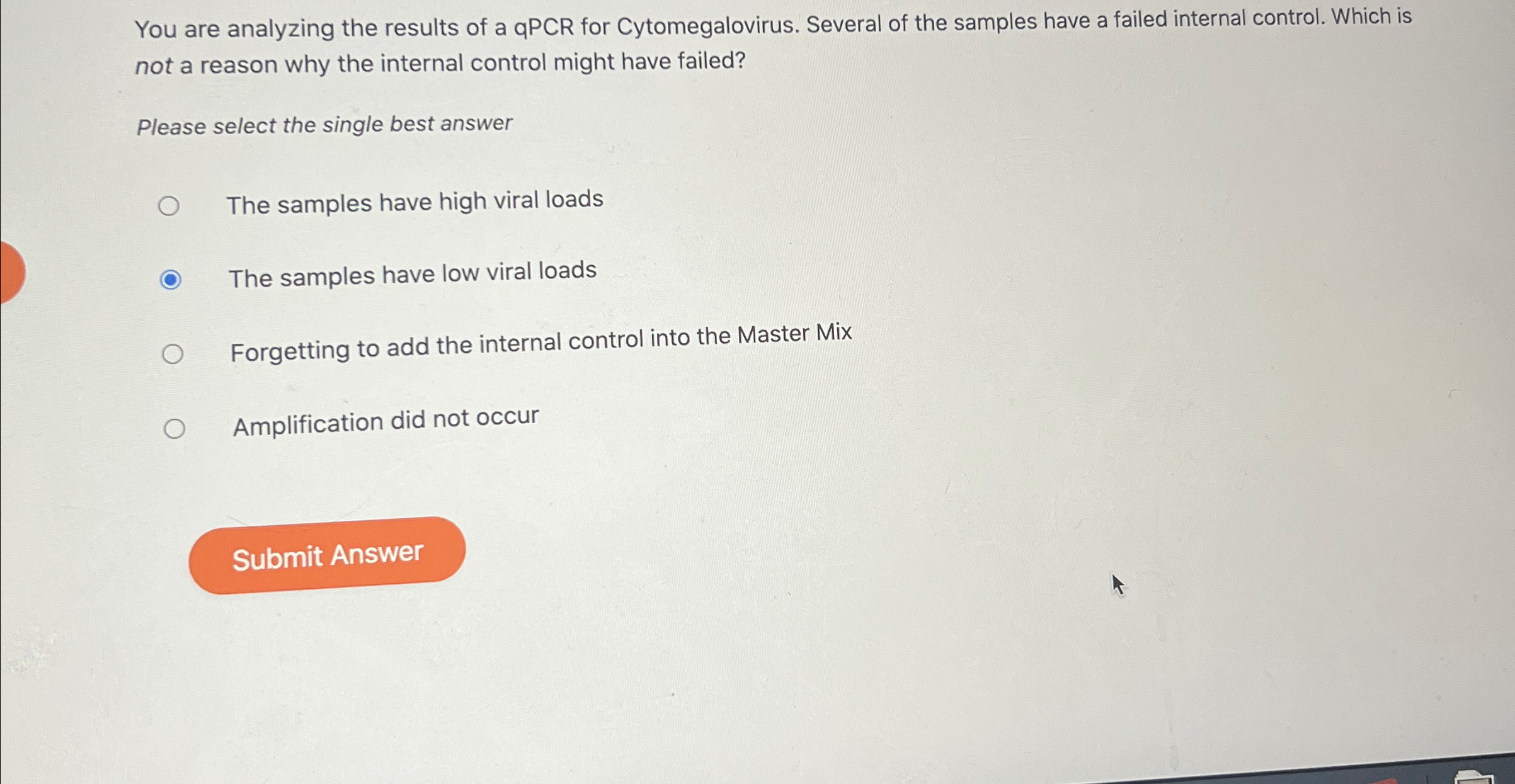 Solved You are analyzing the results of a qPCR for | Chegg.com