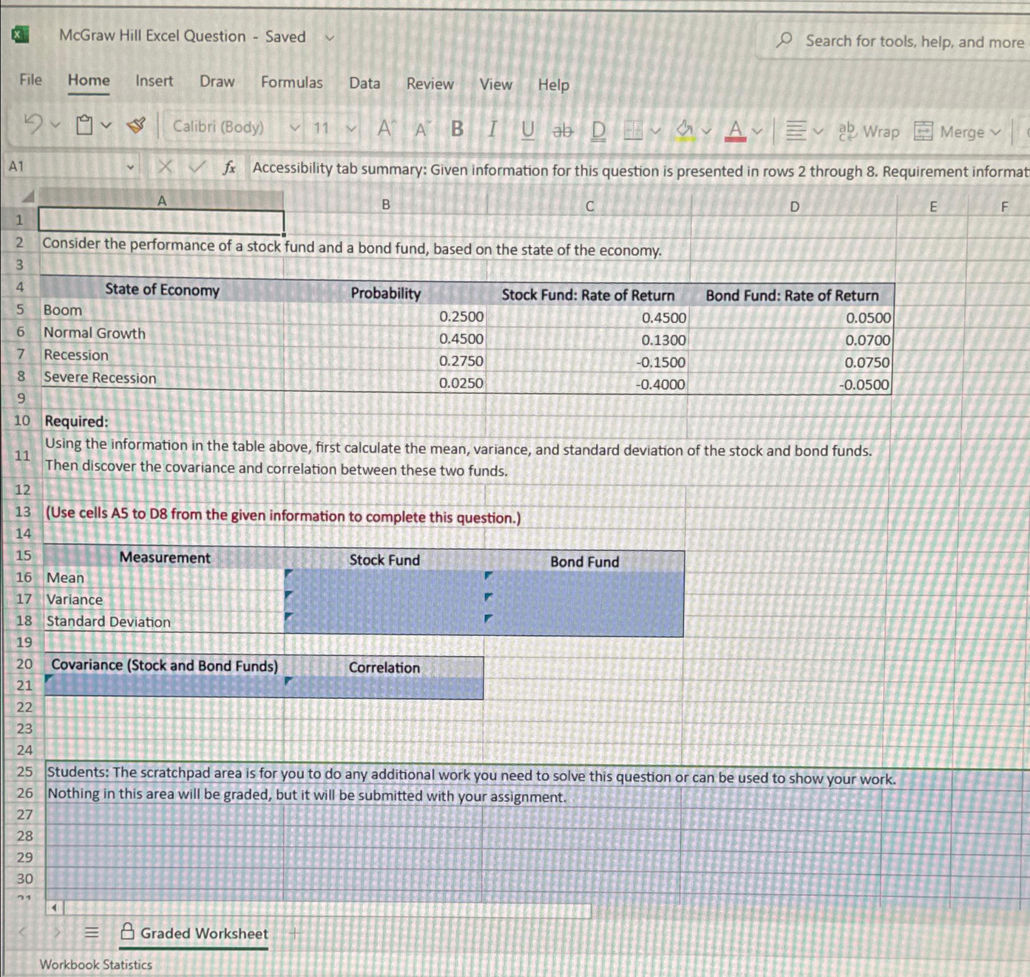 Solved Answers Should Be Written As Excel Equations