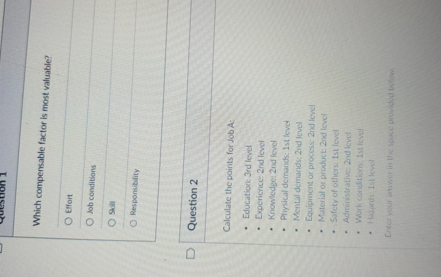 Solved Using the following information, answer the questions | Chegg.com