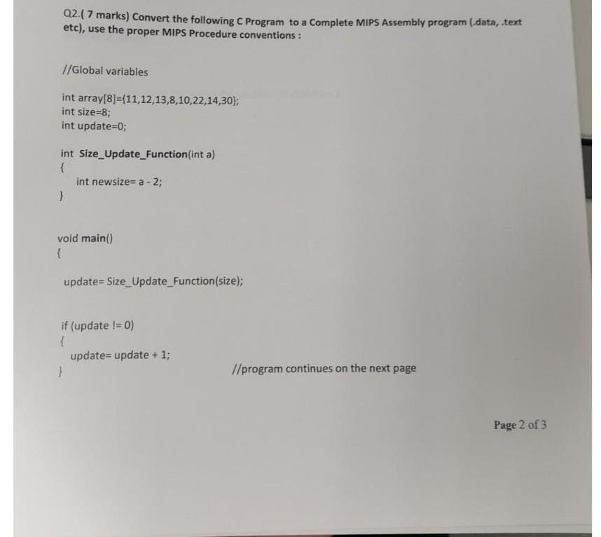 Solved // program continues here, from the previous page | Chegg.com