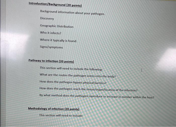 Solved Introduction/Background ( 20 points) Background | Chegg.com