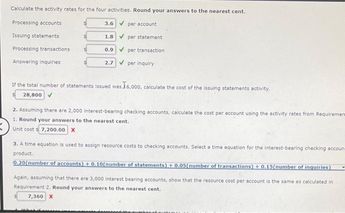 Simplifying the ABC System: TDABC Golding Bank | Chegg.com