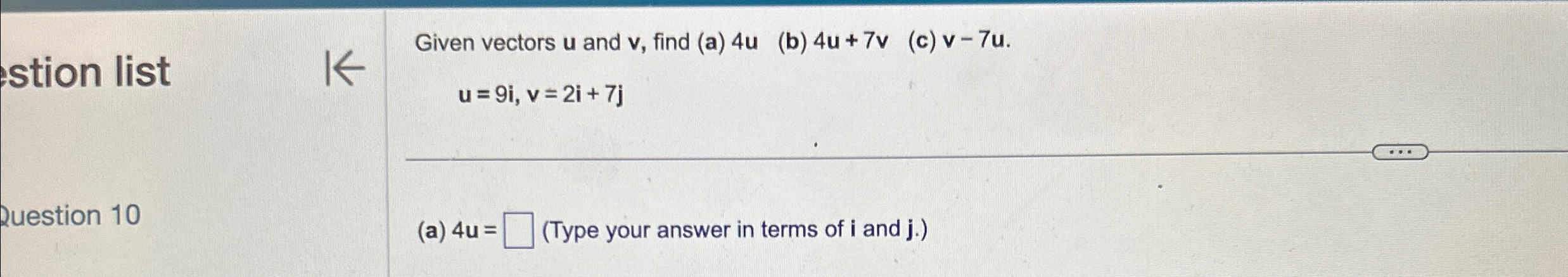 Solved Given vectors u ﻿and v, ﻿find | Chegg.com