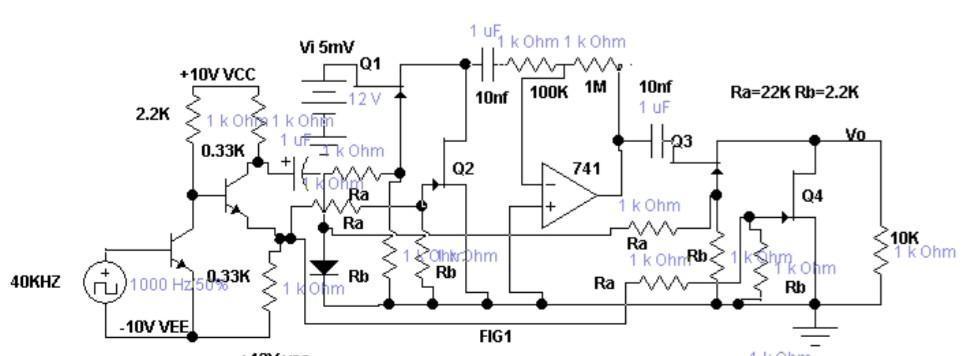 (c) The chopper stabilized amplifier system shown in | Chegg.com