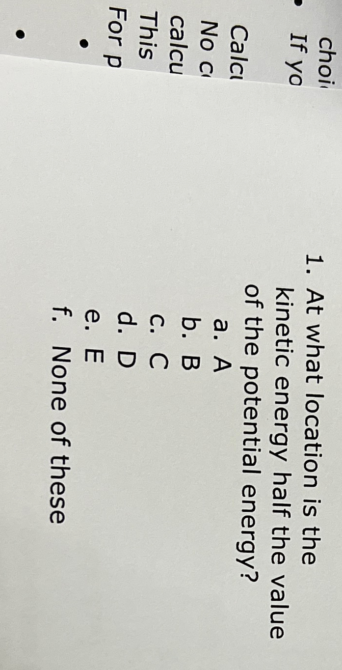 Solved choi,If yoCalcıNo CicalcuThisFor pAt what location is | Chegg.com