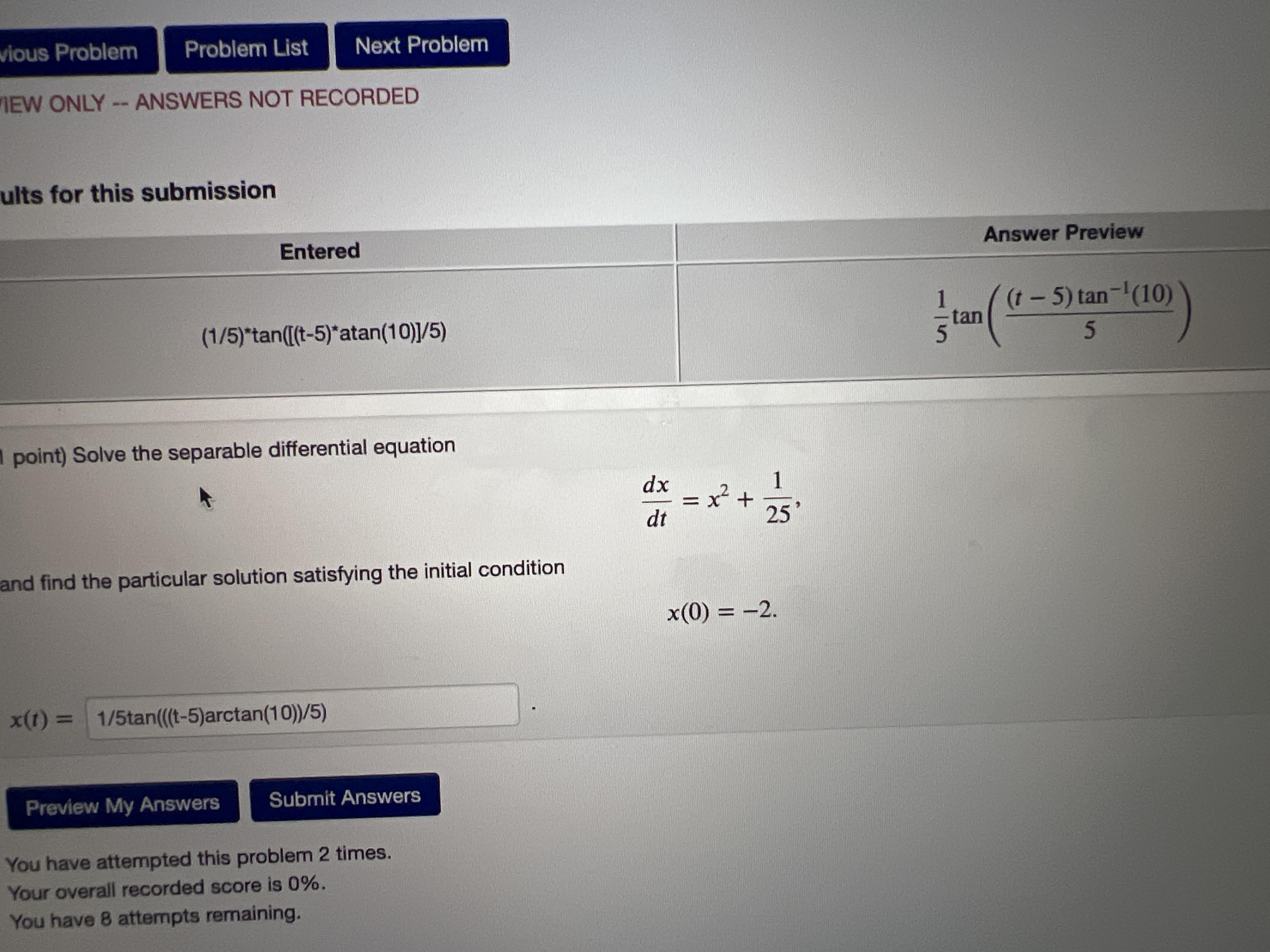 Solved IEW ONLY -- ﻿ANSWERS NOT RECORDEDults for this | Chegg.com