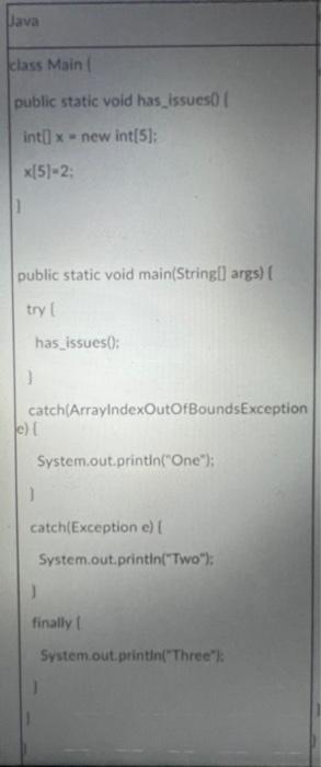 Solved Java Class Main Public Static Void Has Issues Int X