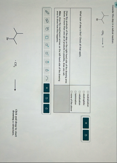 Consider this step in a radical reaction:\table[[What | Chegg.com