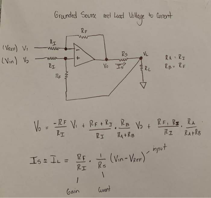 Solved Voltage to Current and Current to Voltage Converters | Chegg.com