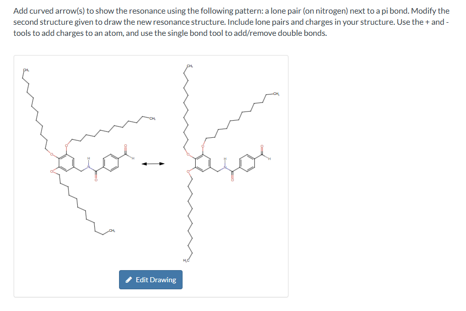 Solved Draw the Resonance StructureAdd curved arrow(s) ﻿to | Chegg.com