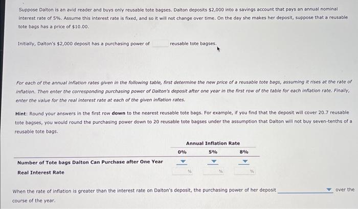 Solved Suppose Dalton is an avid reader and buys only | Chegg.com