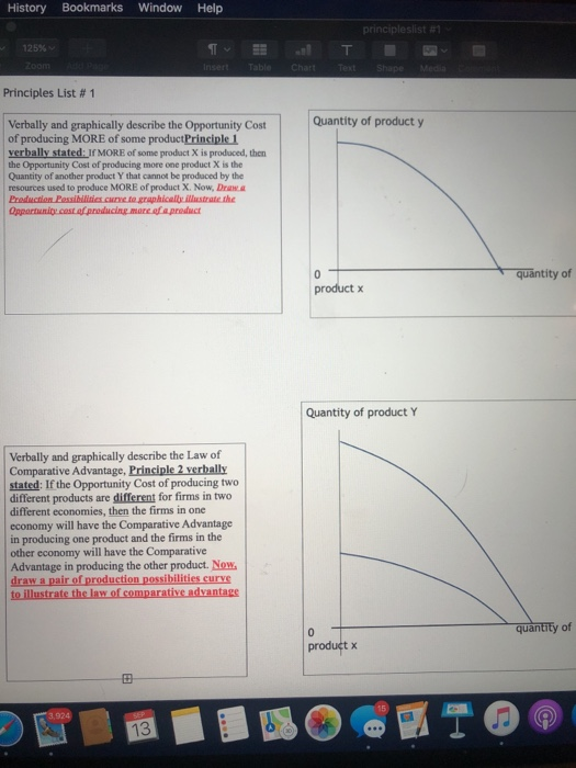 Solved History Bookmarks Window Help principleslist 125% Т. | Chegg.com