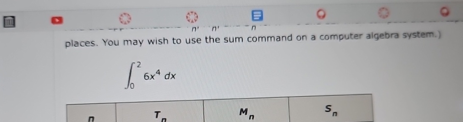 Solved Places You May Wish To Use The Sum Command On A