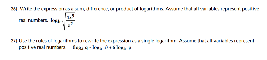Solved Write the expression as a sum, difference, or product | Chegg.com