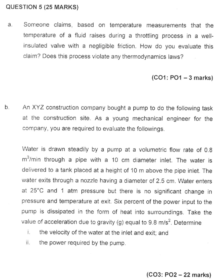 Solved QUESTION 5 (25 ﻿MARKS)a. ﻿Someone claims, based on | Chegg.com