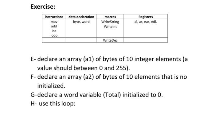 Solved - Practice: Data Transfer: use the given program | Chegg.com