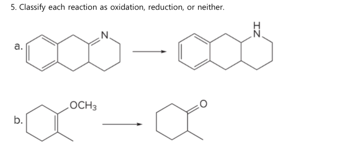 Solved Classify each reaction as oxidation, reduction, or | Chegg.com