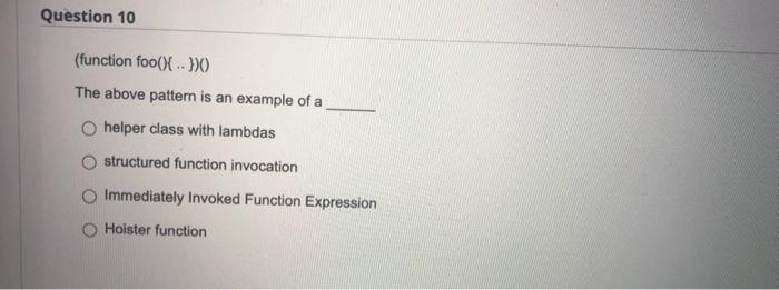 Solved function foo() f var a=2; function bar() \{ console. | Chegg.com