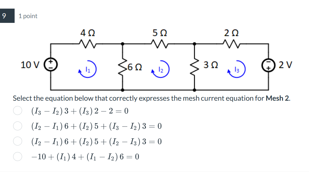 Solved Select the equation below that correctly expresses | Chegg.com