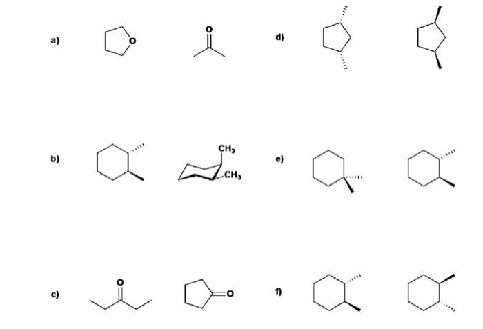 Solved label each pair of compounds as constitutional | Chegg.com