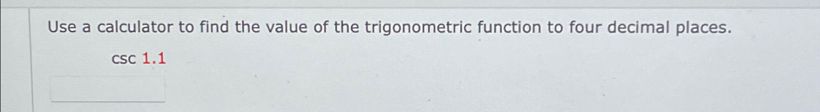 Solved Use a calculator to find the value of the | Chegg.com