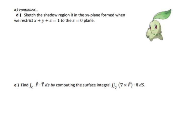 Solved 3.) [10 points] Let C be the triangular path that | Chegg.com