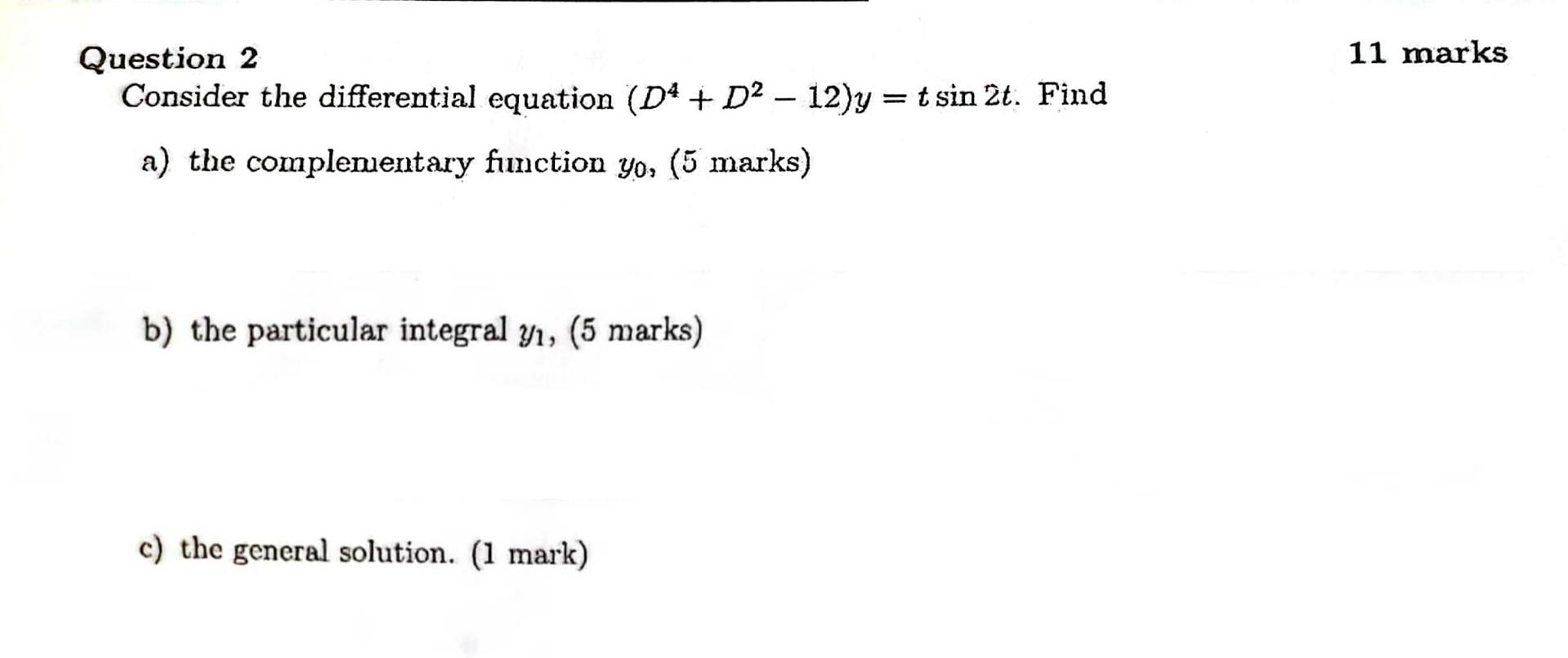 Solved Question 1 4 marks Use repeated first-order methods | Chegg.com