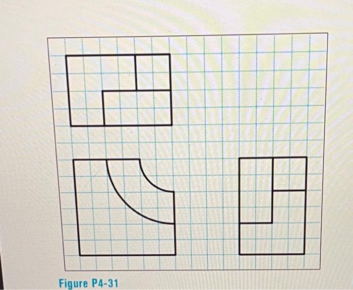 Solved 9. Given the multiview set of the cut block objects | Chegg.com