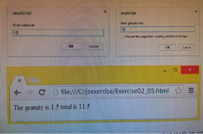 Solved Write a program that reads the subtotal and gratuity | Chegg.com