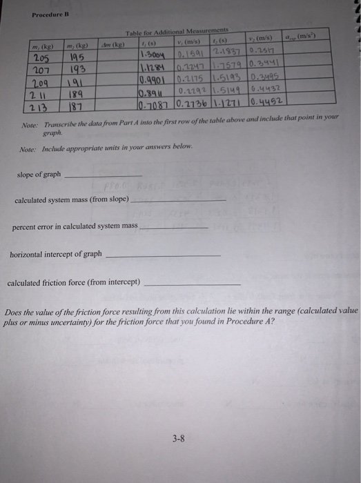 Experiment 3. Atwood's Machine Purpose To study | Chegg.com