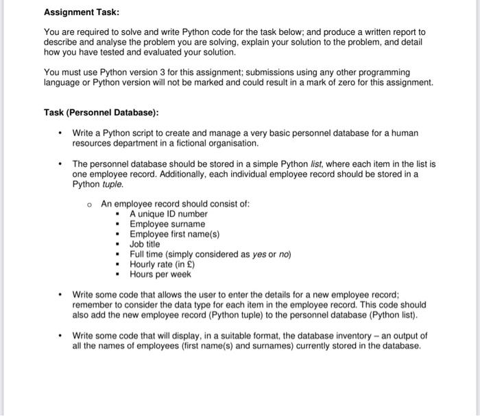 Solved Assignment Task: You are required to solve and write | Chegg.com