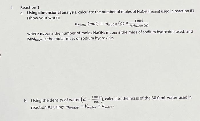 PLEASE HELP ASAPReaction one initial temp 25.00 | Chegg.com