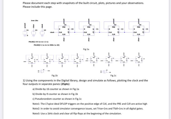 Please document each step with snapshots of the built | Chegg.com