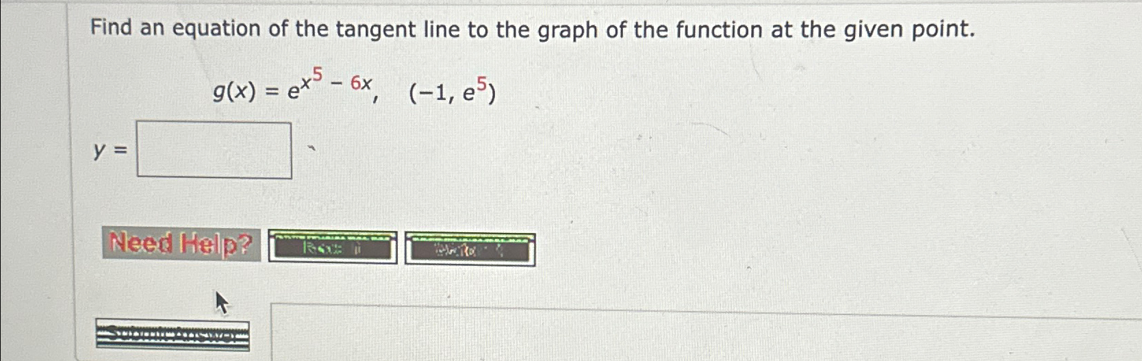 Solved Find An Equation Of The Tangent Line To The Graph Of