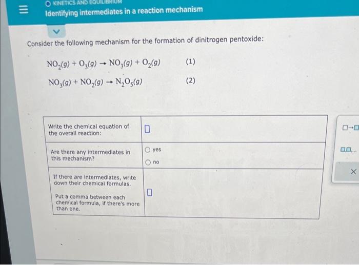 Solved Consider the following mechanism for the formation of | Chegg.com