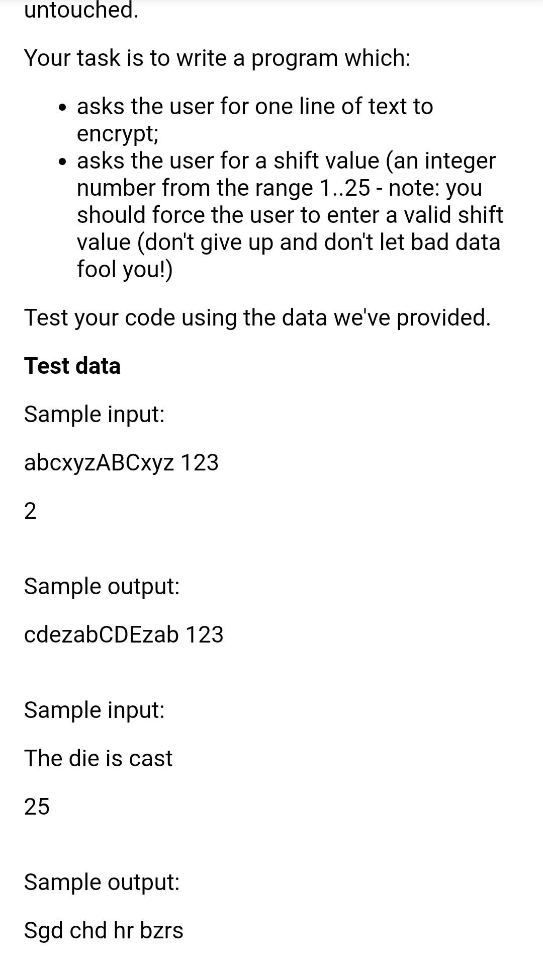 Solved tuple A good day please give me the working codes | Chegg.com