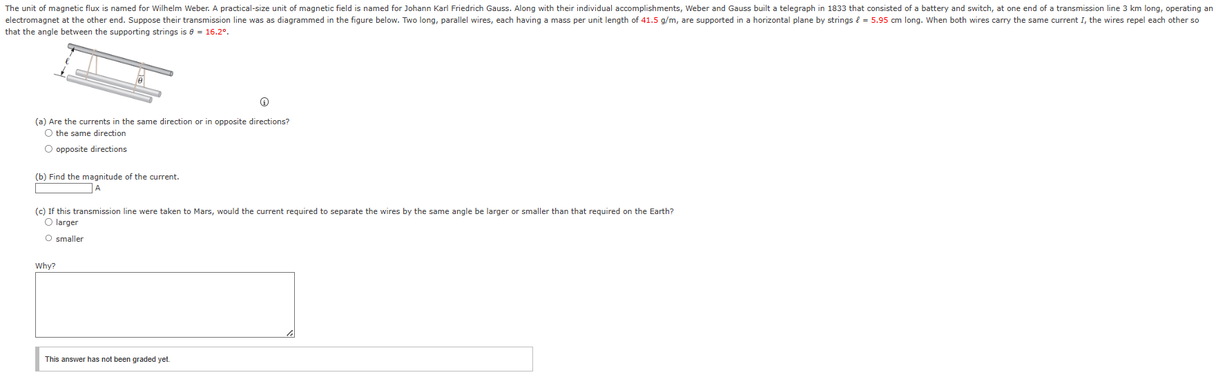 Solved that the angle between the supporting strings is | Chegg.com