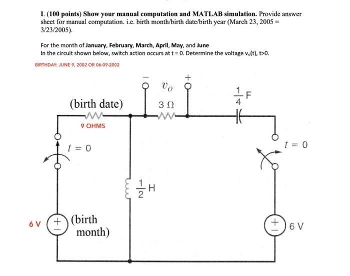 Solved 1. (100 points) Show your manual computation and | Chegg.com