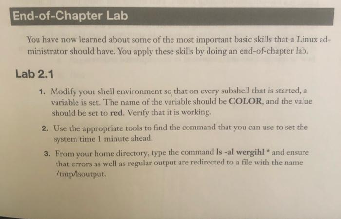 Solved You have now learned about some of the most important | Chegg.com