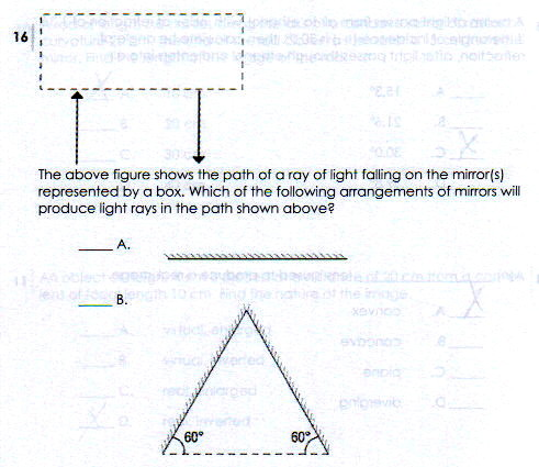 Solved The above figure shows the path of a ray of light | Chegg.com
