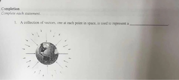 Solved Completion Complete each statement. 1. A collection | Chegg.com