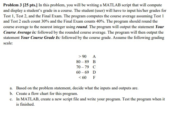 Solved Problem 3 [25 pts.] In this problem, you will be | Chegg.com