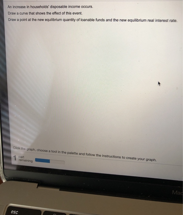 Solved An increase in households' disposable income occurs. | Chegg.com