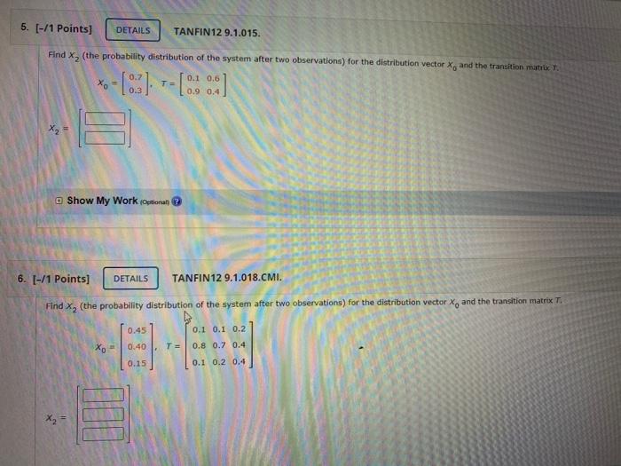 Solved 5. [-/1 Points) DETAILS TANFIN 12 9.1.015 Find X2 | Chegg.com