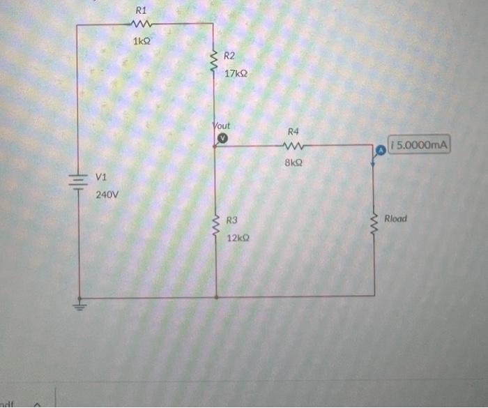 Solved solve using any method (kcl , kvl, voltage divider | Chegg.com