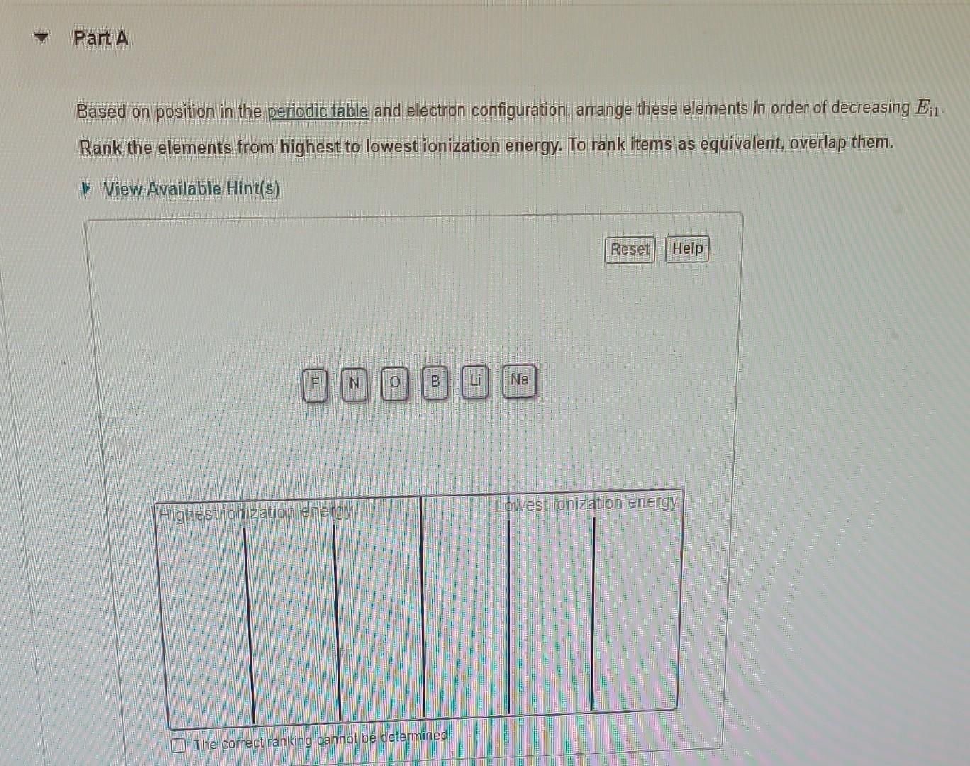 Solved Based on position in the periodic table and electron | Chegg.com
