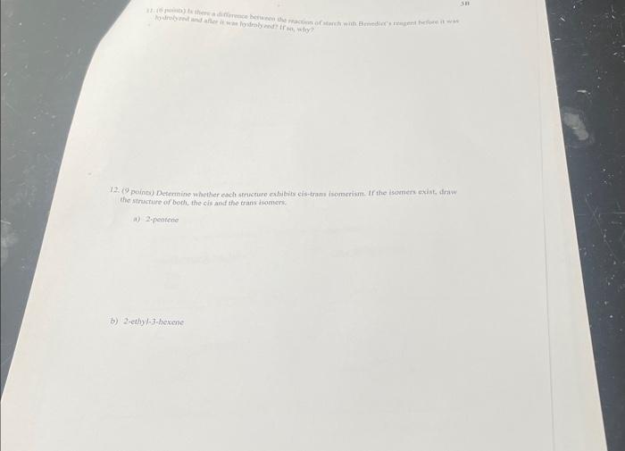 Solved 11. (6 points) Is there a difference between the | Chegg.com