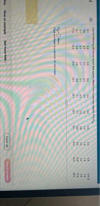 Solved P25= Mops (Type an integer or a decimal. Do nol | Chegg.com