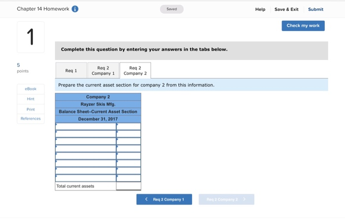 Solved Chapter 14 Homework Submit Saved Help Save & Exit | Chegg.com